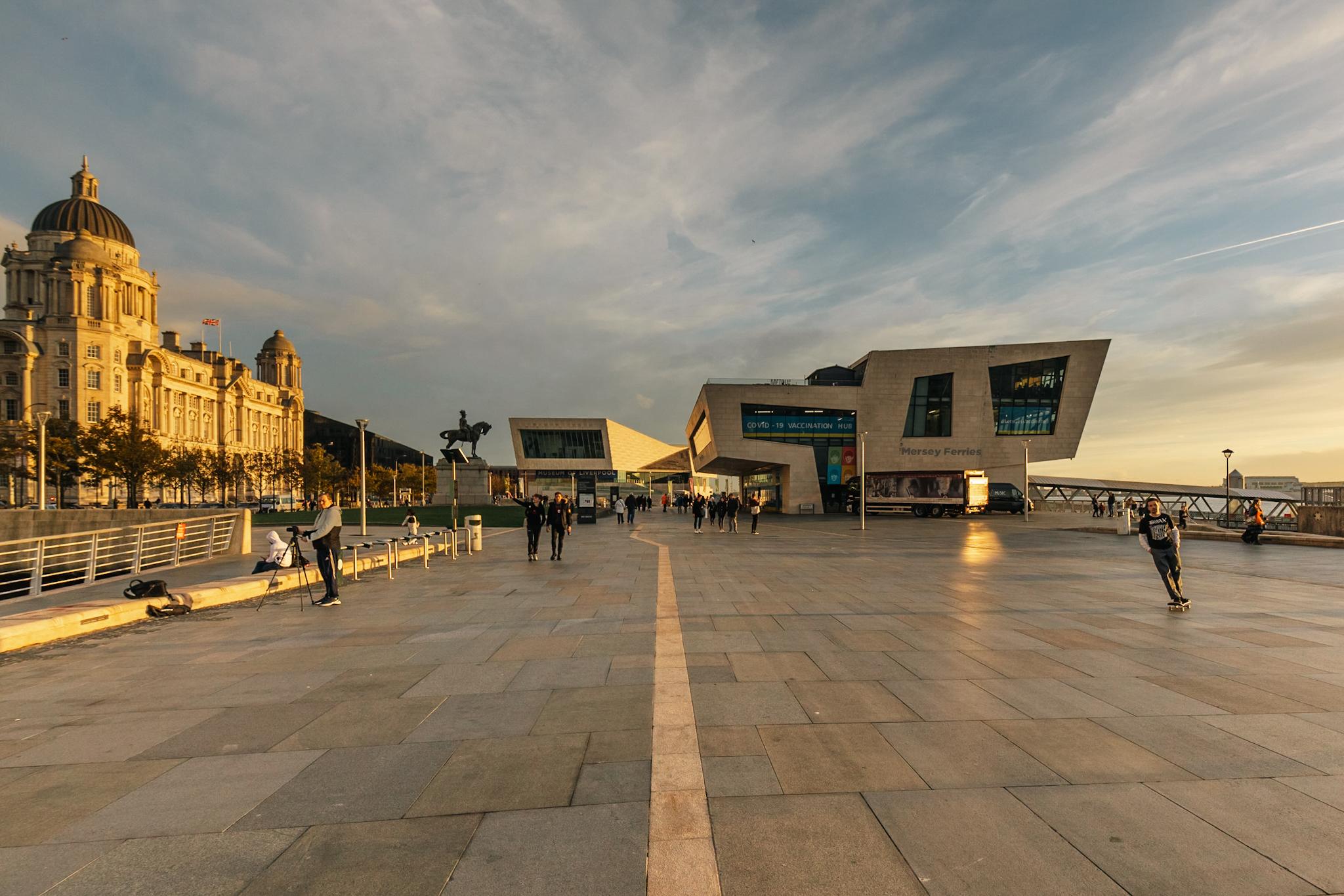 Five beautiful sunset spots on Liverpool's historic waterfront