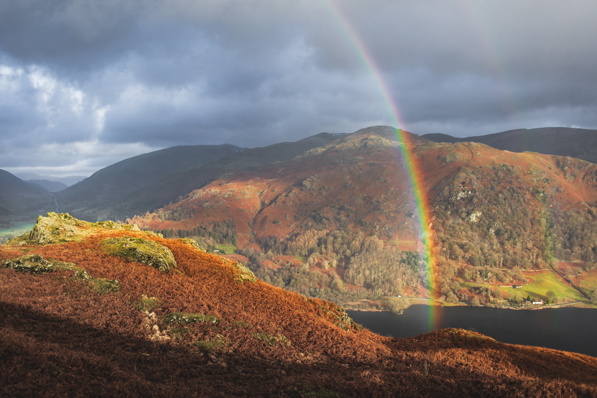 Loughrigg Fell in winter: a photography hike in the Lake District